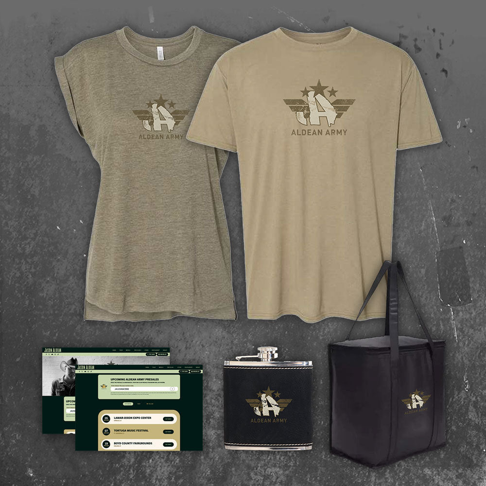 Deluxe Aldean Army Fan Club Membership – Jason Aldean Official Store